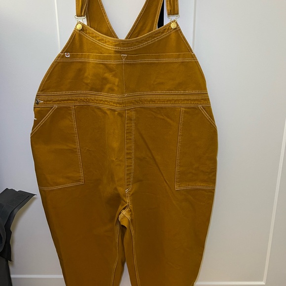 Big Bud Press | Jeans | Big Bud Press Mustard Overalls | Poshmark